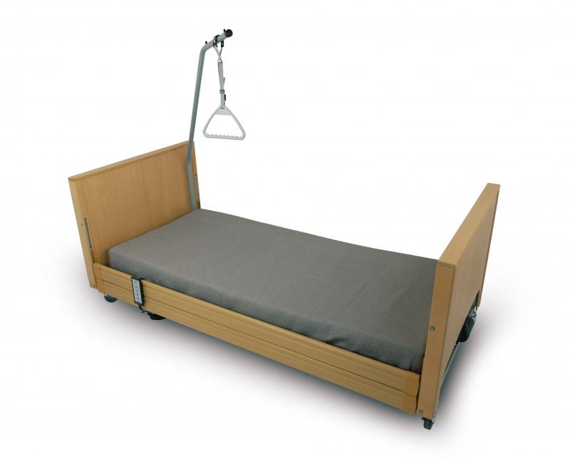 Lit électrique CLASSIQUE + LOW, coloris Hêtre. | Lits électriques ...